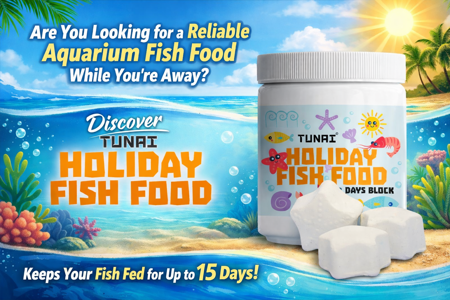 Are You Looking for a Reliable Aquarium Fish Food While You’re Away? D ...