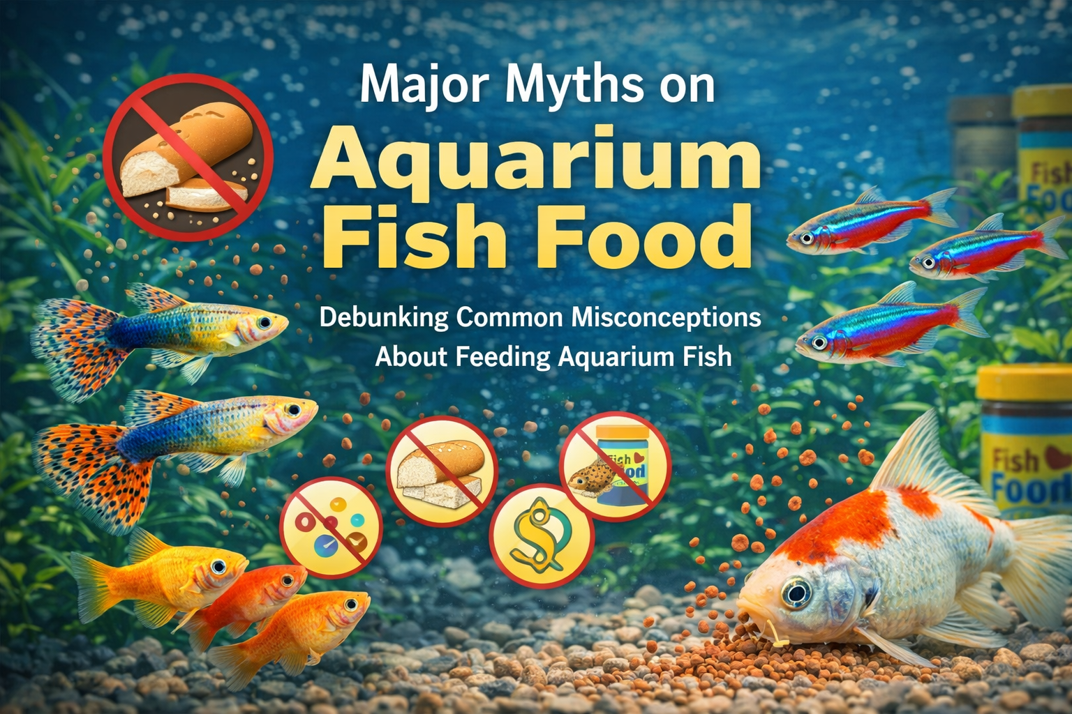 Major Myths on Aquarium Fish Food – What Every Fishkeeper Should Know ...